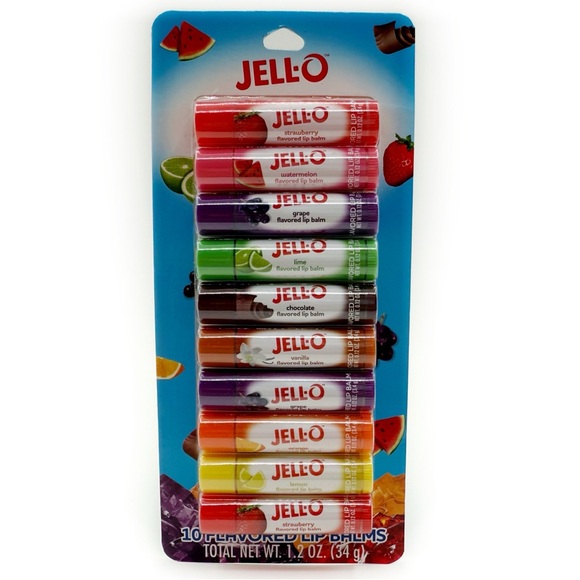 Taste Beauty | Makeup | Jello Jello Flavored Lip Balm Gift Set Stocking ...